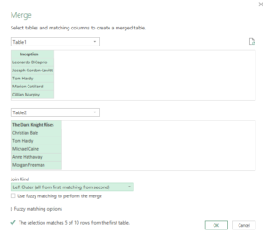 Joins in Power Query - XL n CAD