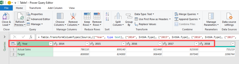 Transpose Data using Power Query in Excel - XL n CAD