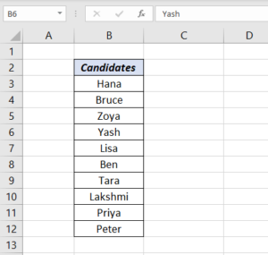 Different methods to Reverse a List in Excel - XL n CAD