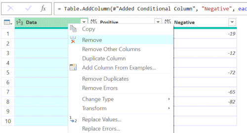 Separate Positive And Negative Numbers In Excel Xl N Cad