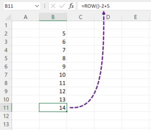 Different methods to create Serial Numbers in Excel - XL n CAD