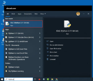 Python Program to Read Excel Files - XL n CAD